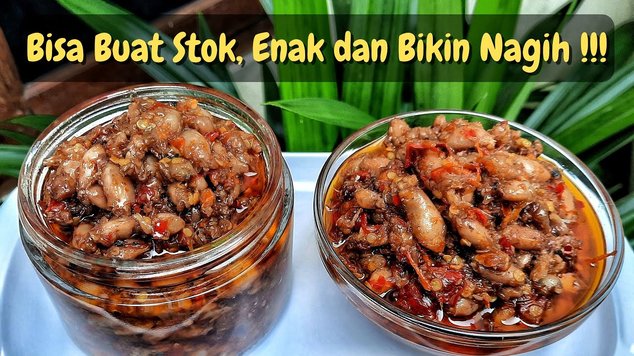 Resep Sambal Baby Cumi Tahan Lama - YouTube