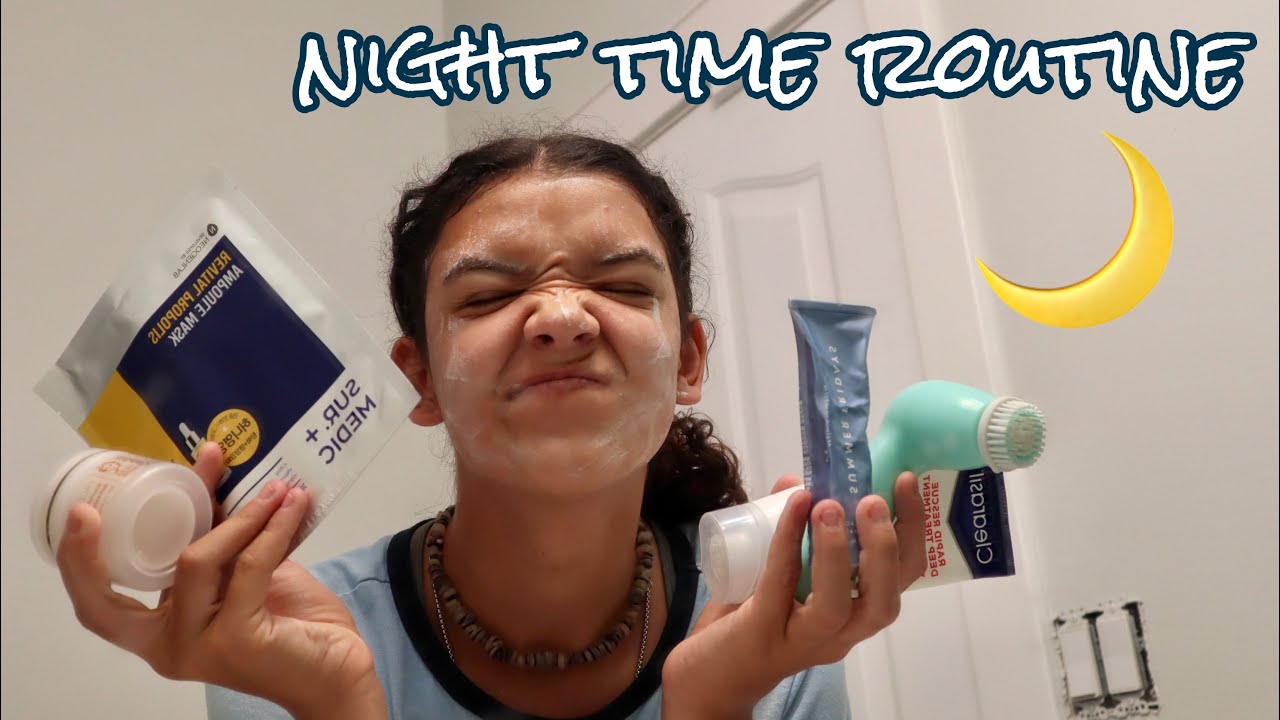 my night time routine! - YouTube