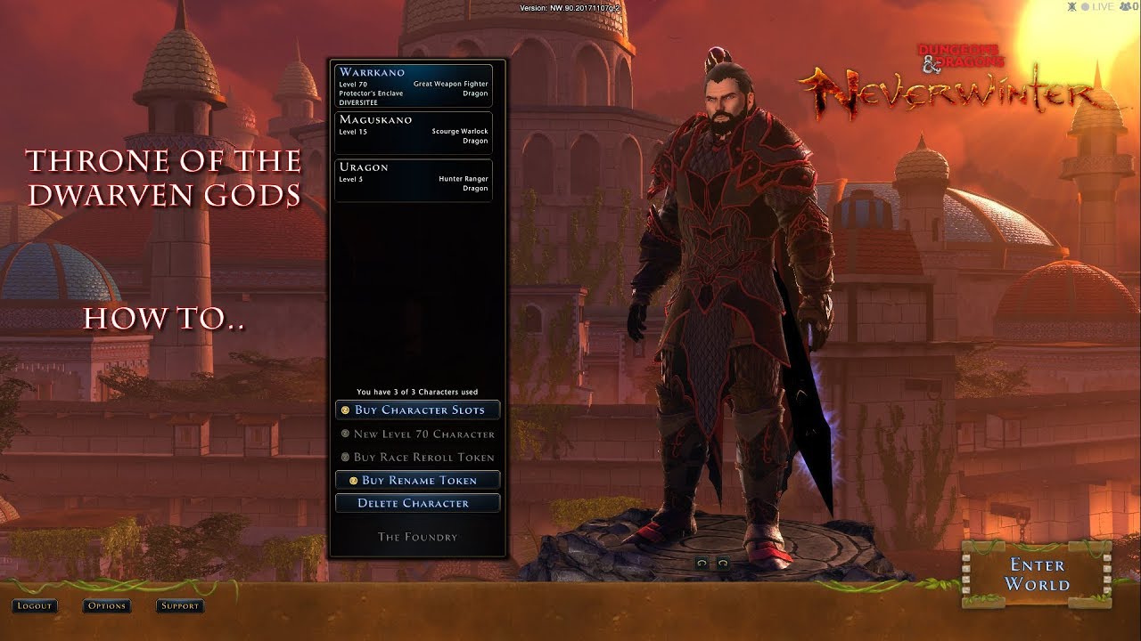 Neverwinter Throne of the Dwarven God Guide - YouTube