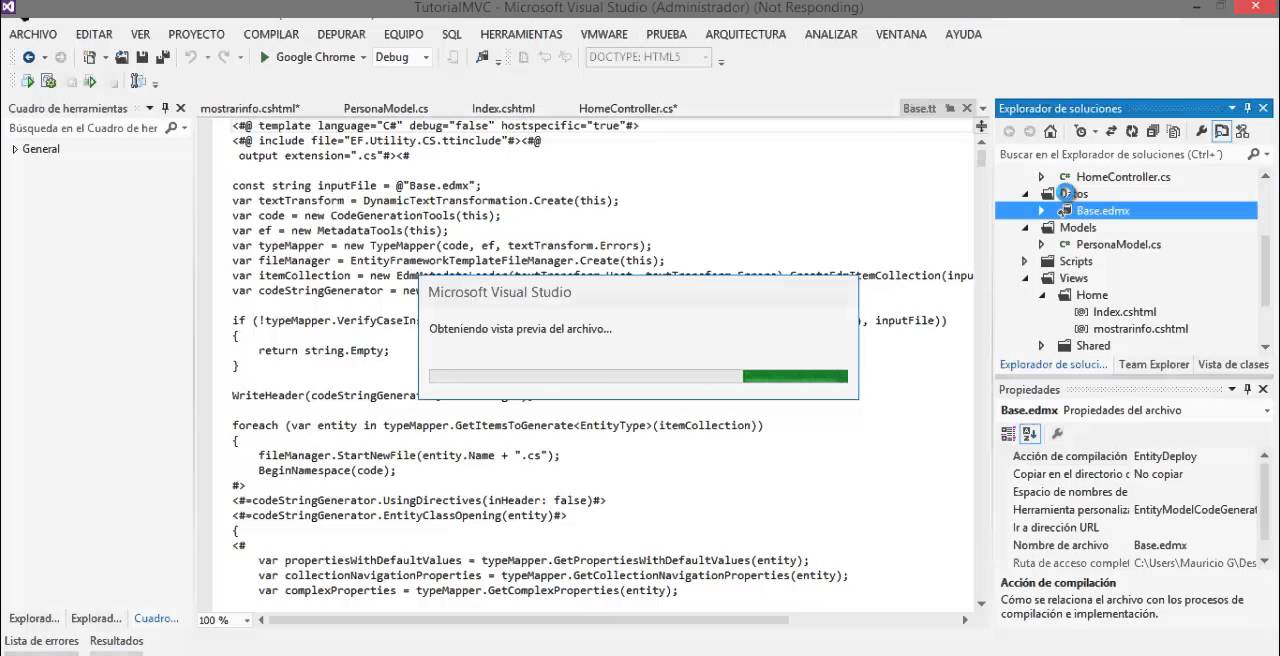 Consultar de 2 tablas MVC4 ASP.NET C# - YouTube