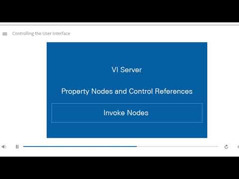 LabVIEW Core 2: 4 CONTROLLING THE USER INTERFACE - YouTube
