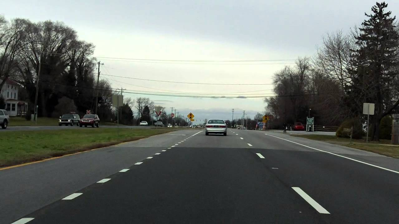 Dupont Highway (US 13 from DE 299 to DE 896) northbound - YouTube