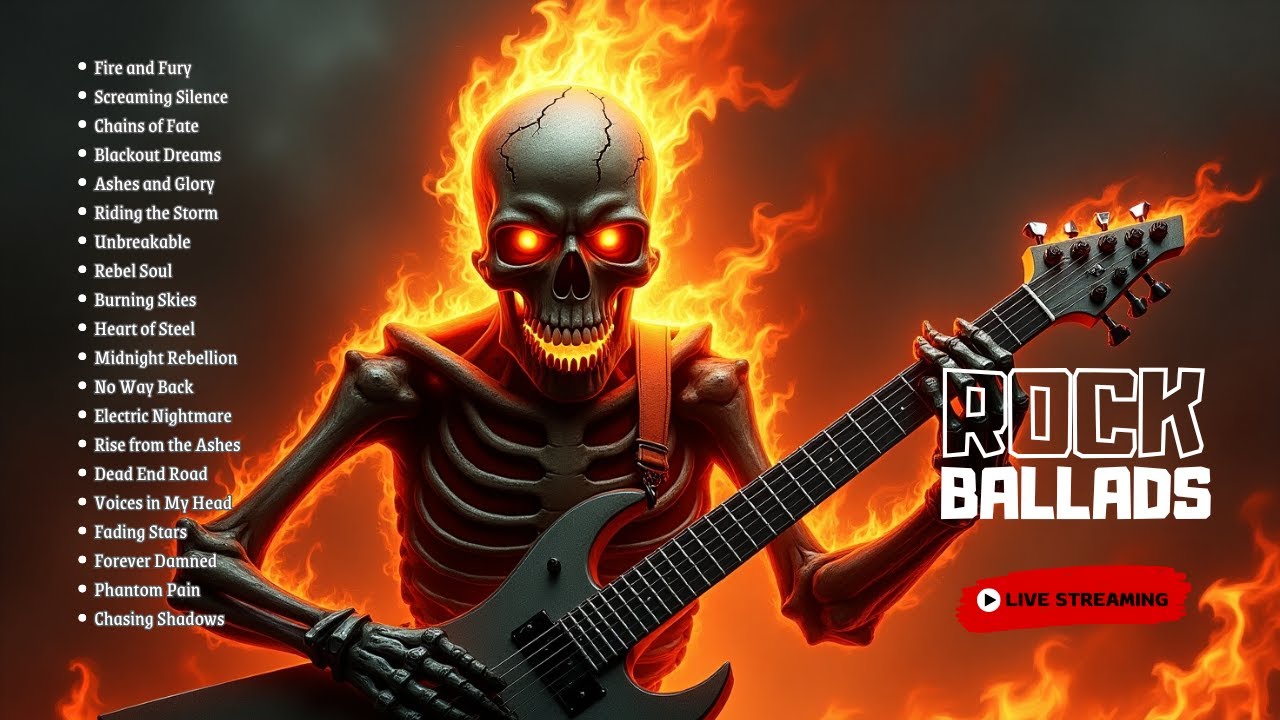 Emotional Rock Ballads – Love, Lies & Rock ‘n’ Roll 💔 The Best ...