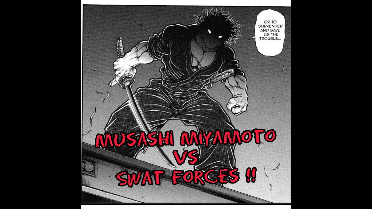 Baki Dou : Musashi Miyamoto vs SWAT forces | Chapter 152 | Musashi is a ...