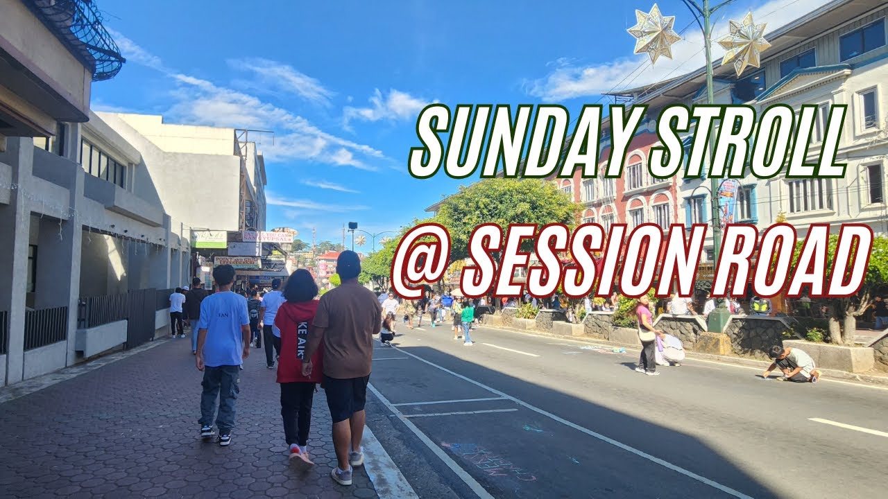 Sunday Stroll at Session Road | Creative Sunday | Jayson's TV - YouTube