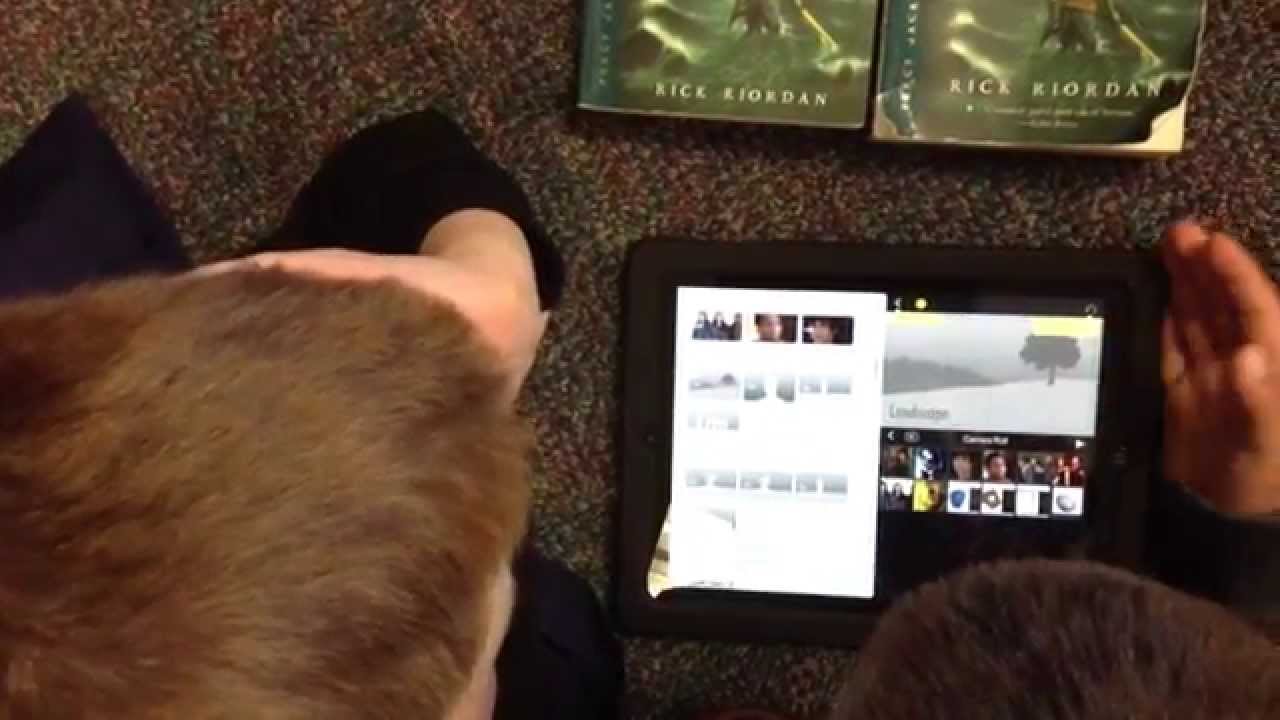 Making an iMovie Trailer on an iPad - YouTube