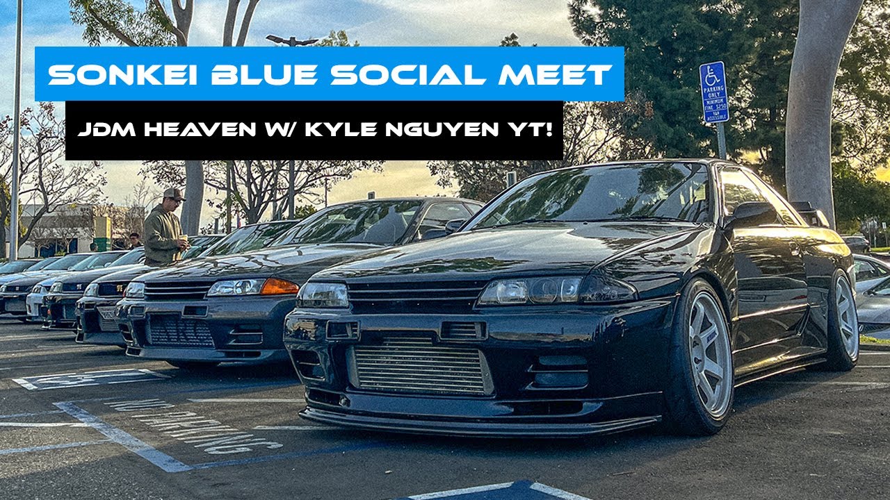 Sonkei Blue Social // One of the best meets in SoCal - YouTube