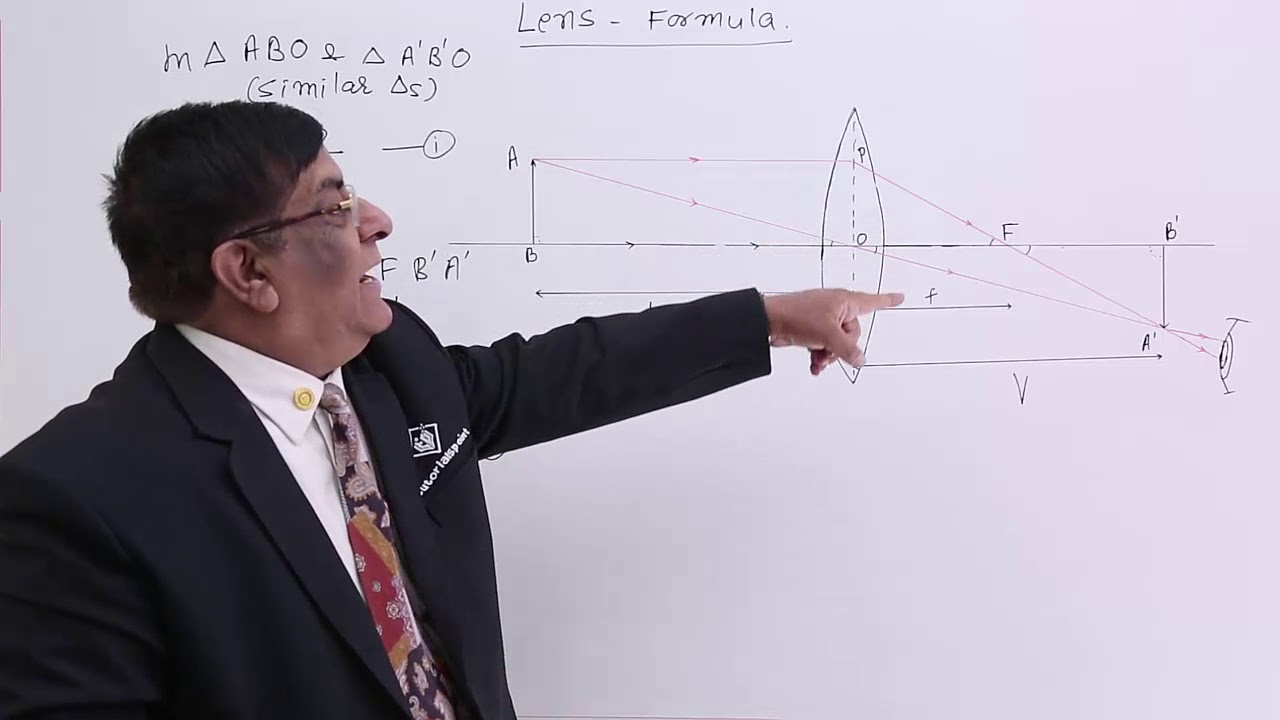 Class 12th – Lens - Formula | Ray Optics | Tutorials Point - YouTube