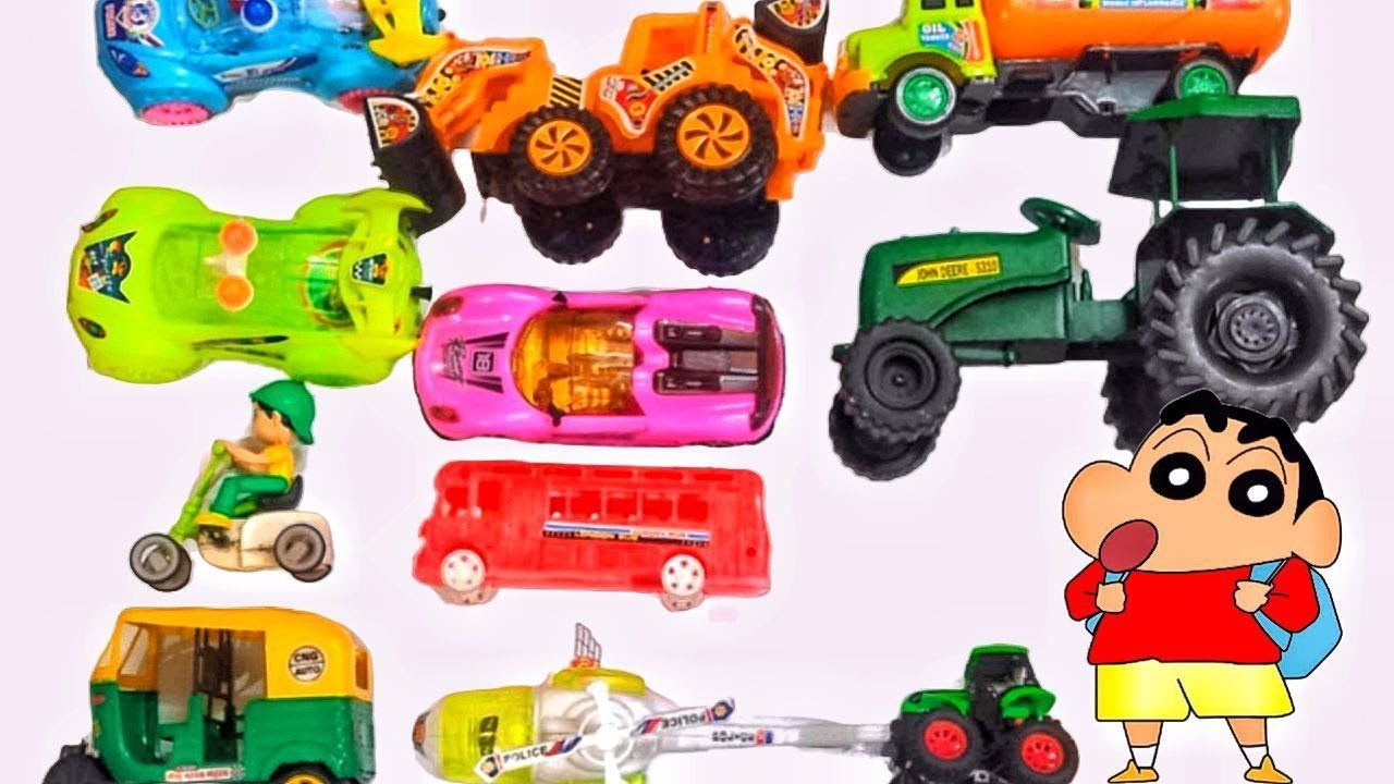 toy helicopter ka video | gadi wala cartoon | tractor, damper truck ...