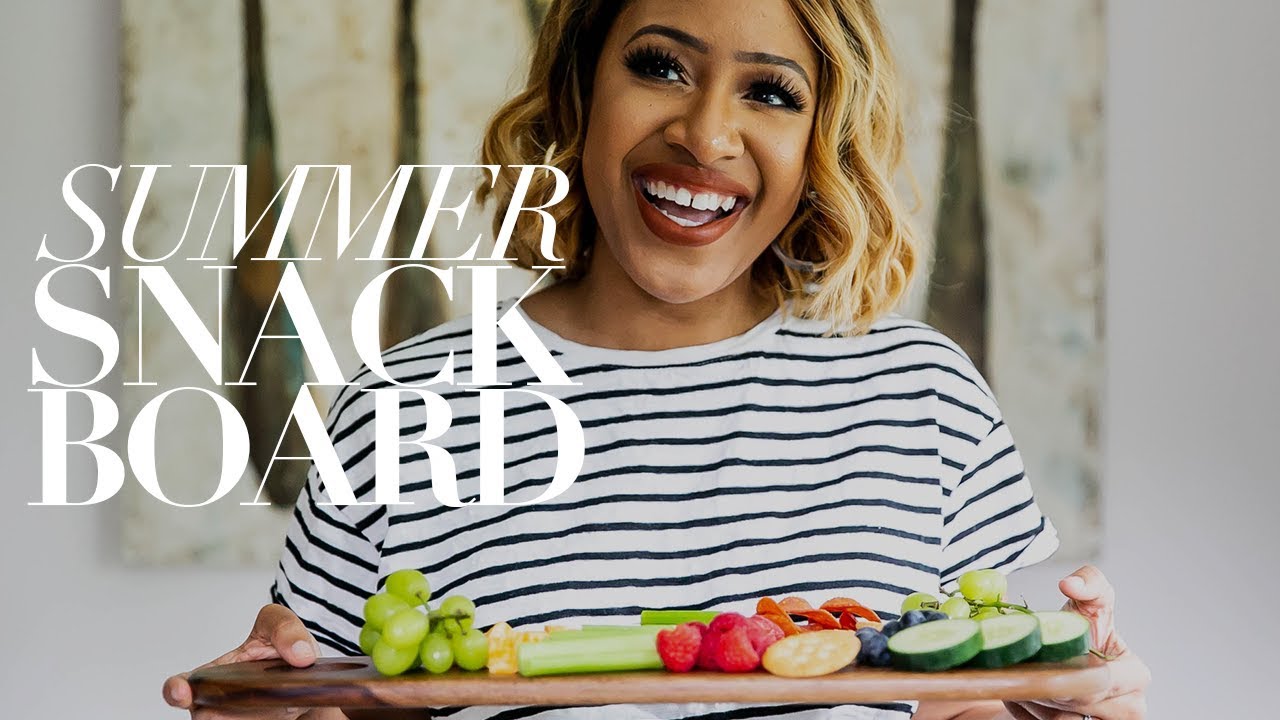 How To Create A Summer Snack Board | Mattie James - YouTube