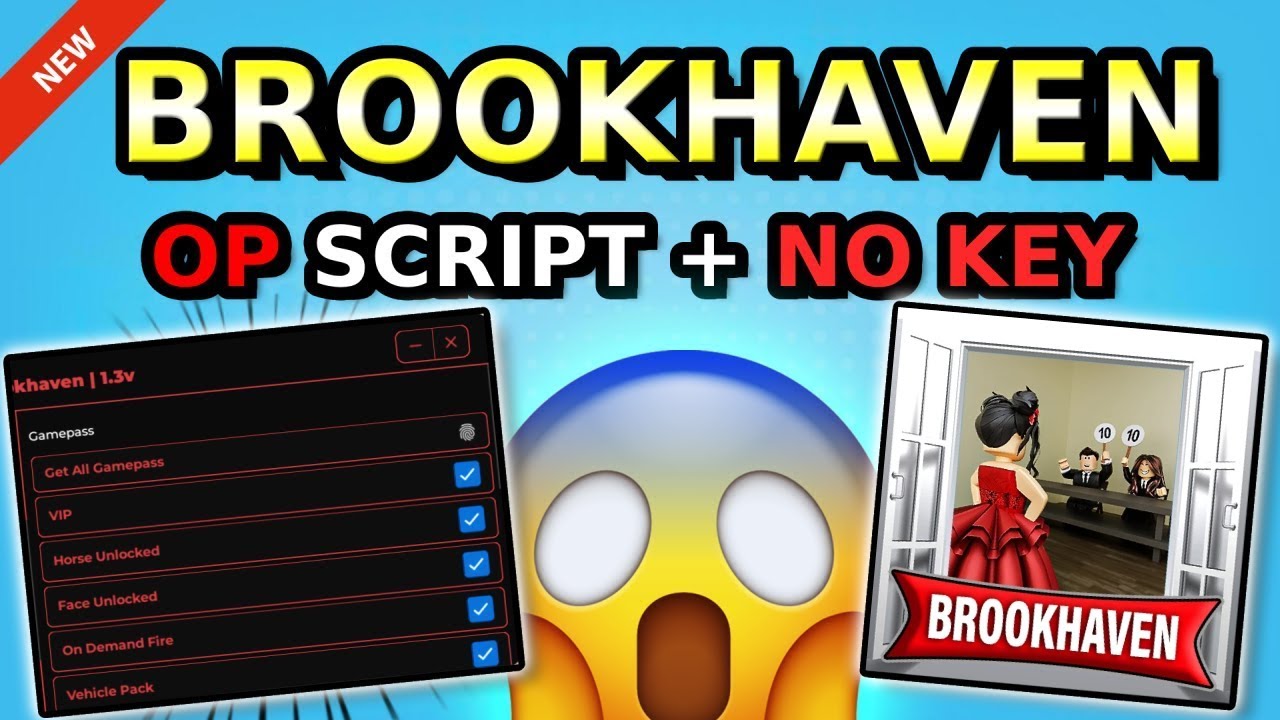 *NEW* Brookhaven 🏡RP Script ( ADMIN KILL, KICK, BRING PLAYERS, TROLL ...