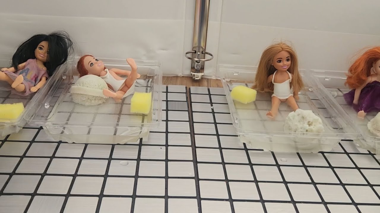 Valentines Day 💕 ️ & Bath time |Dreaming Dolls chealsea dolls and ...