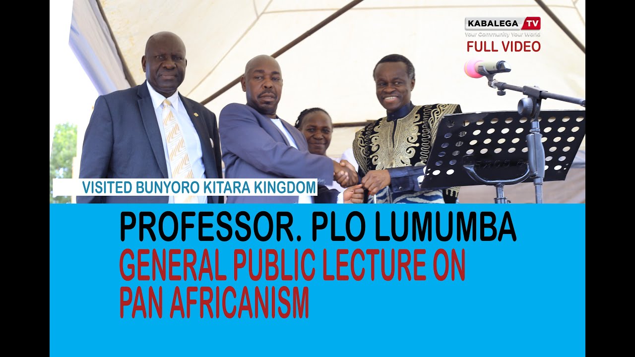 Full Video: Professor PLO Lumumba Public Lecture on Pan Africanism ...