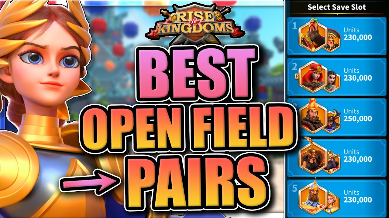 Best Open Field Marches [Fall 2022] Rise of Kingdoms - YouTube