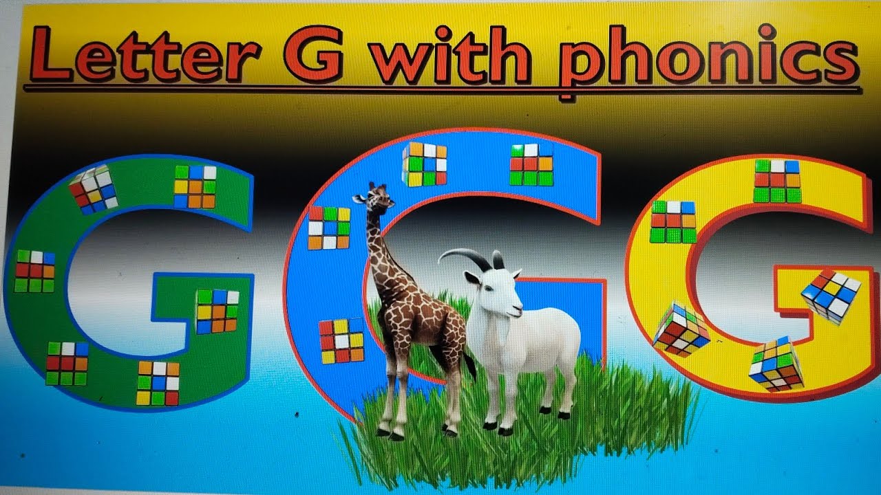 Letter G for kids | fun Alphabets learning video | G is for Grand | UKG ...