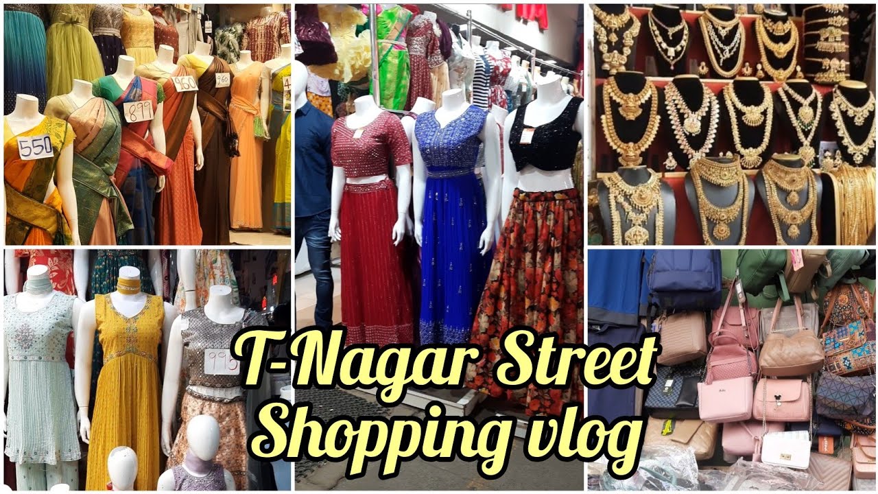 Exploring T-Nagar street shops | tnagar street shopping | tnagar ...