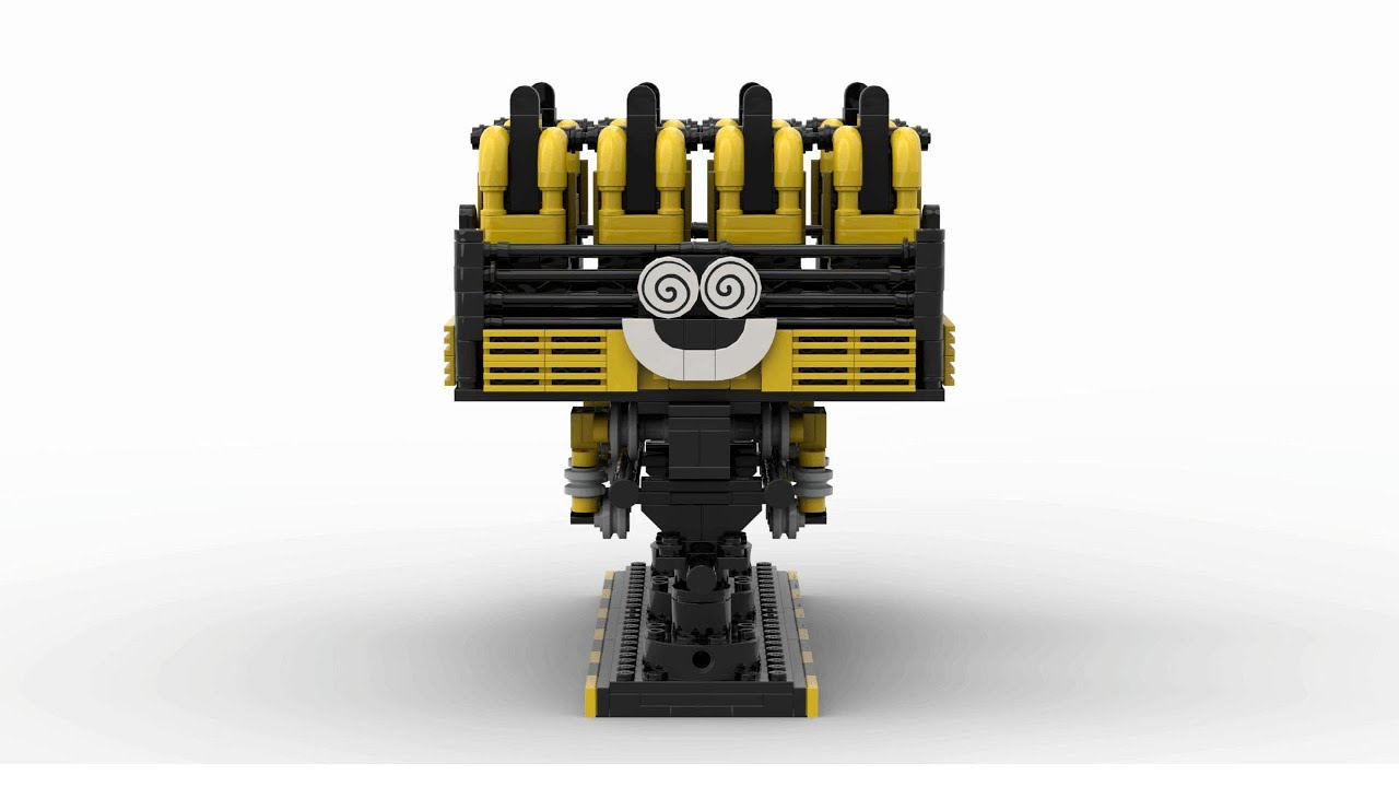 THE SMILER - Alton Towers - Lego brick construction by Coasterbricks ...