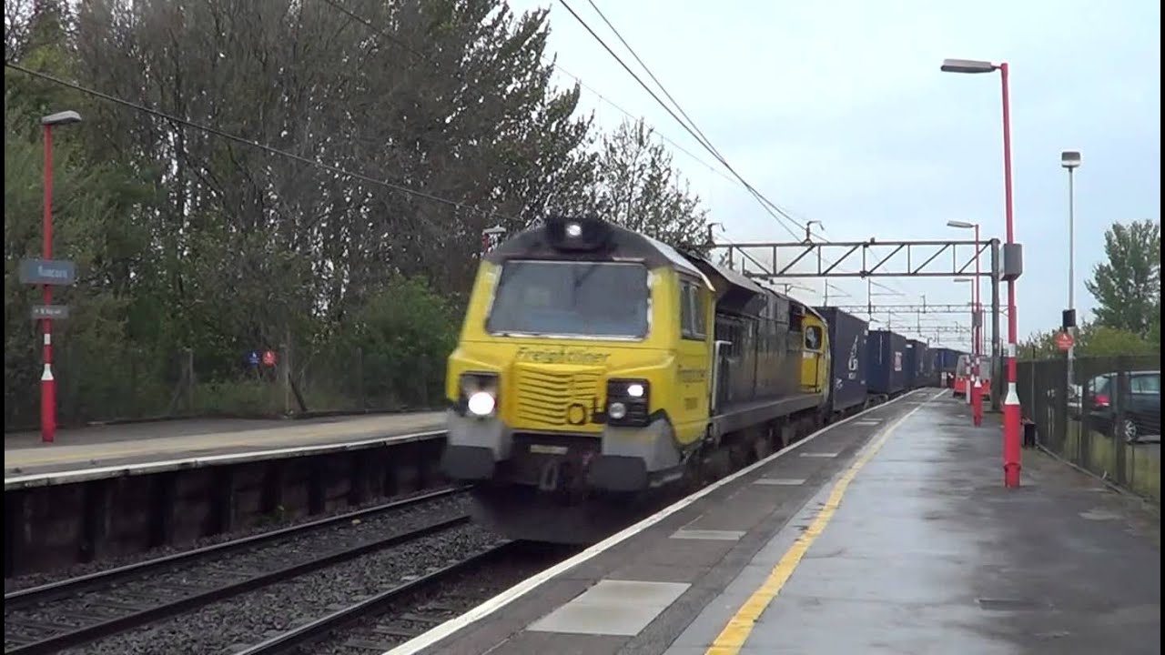 70008 4K74 Runcorn 26/04/14 - YouTube