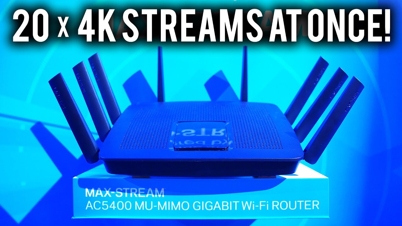 Stream Like a King w/ LINKSYS EA9500 MAX-STREAM - YouTube