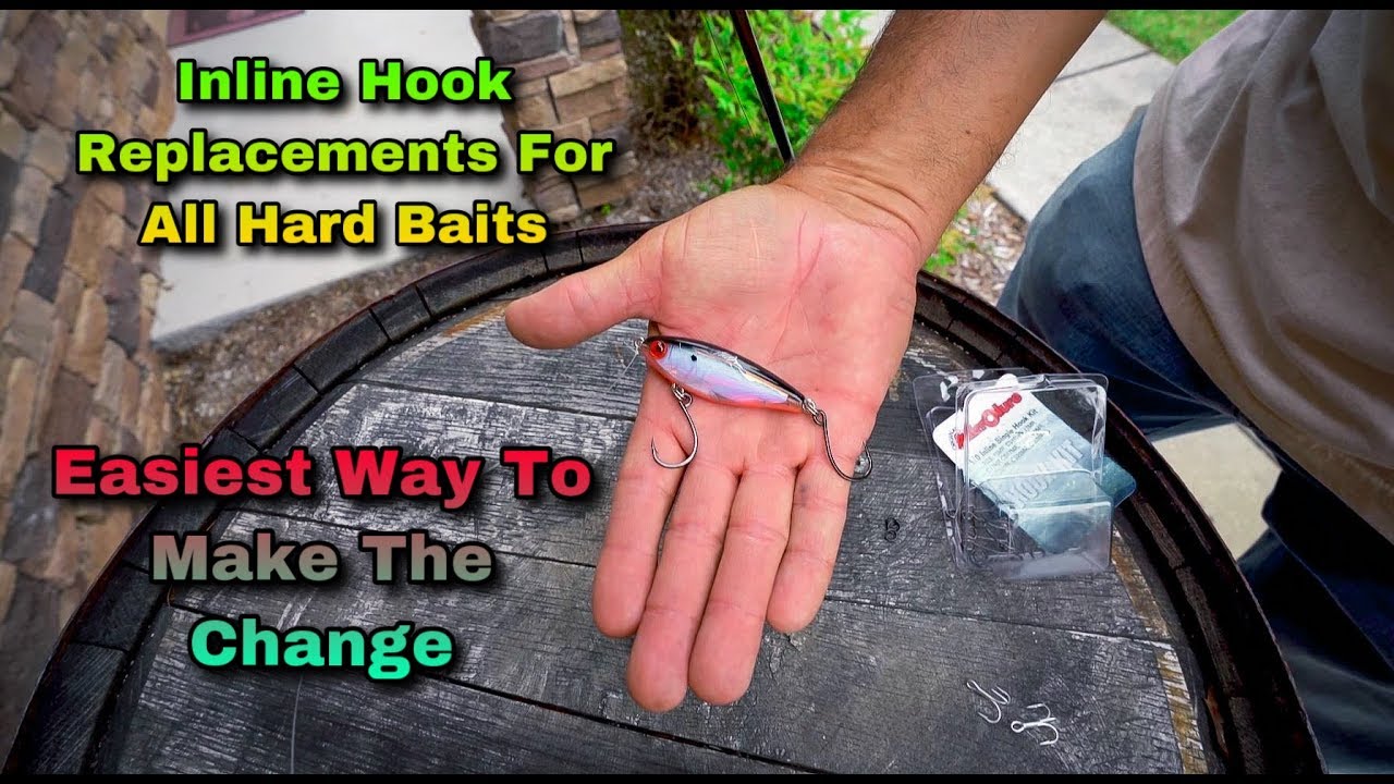 Inline Hook Replacements For All Hard Baits - Flats Class YouTube - YouTube