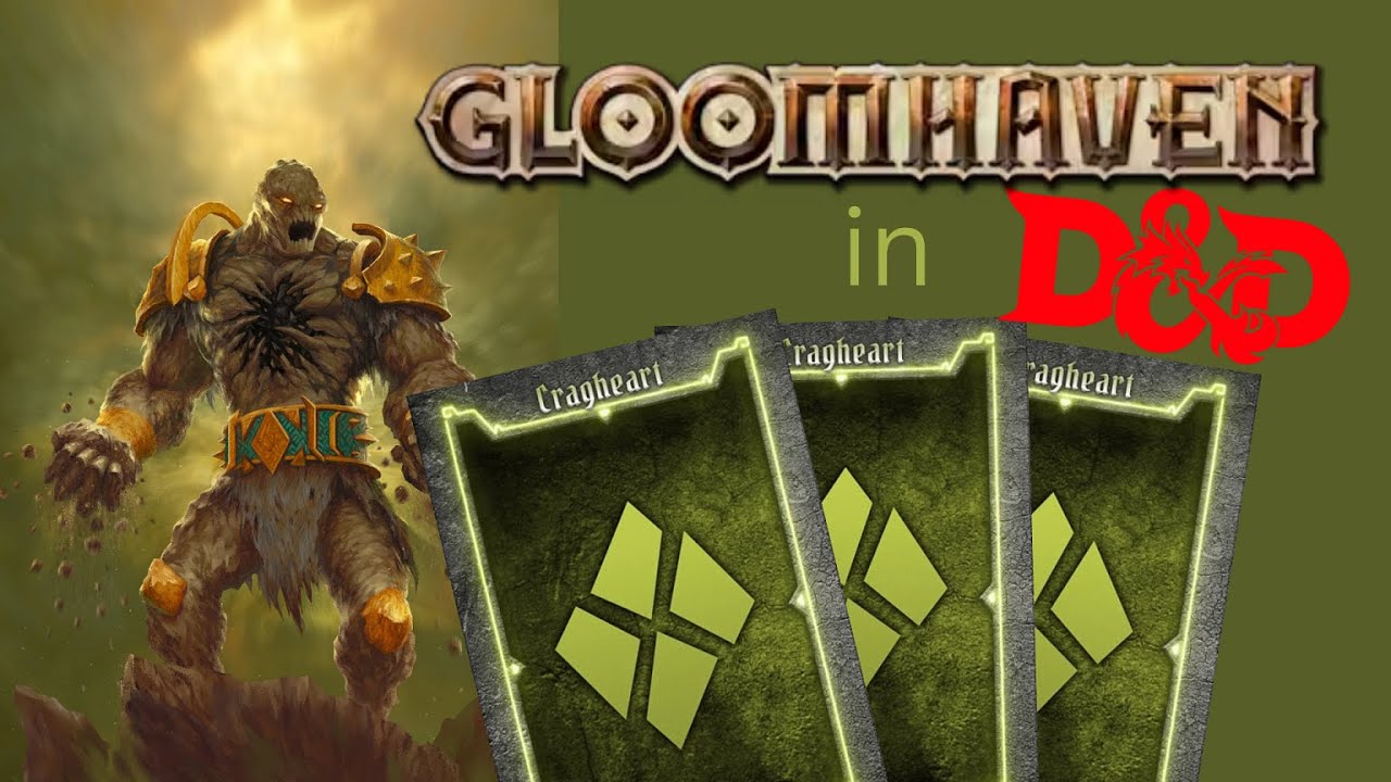 Creating the Gloomhaven Cragheart in Dungeons and Dragons 5th edition ...
