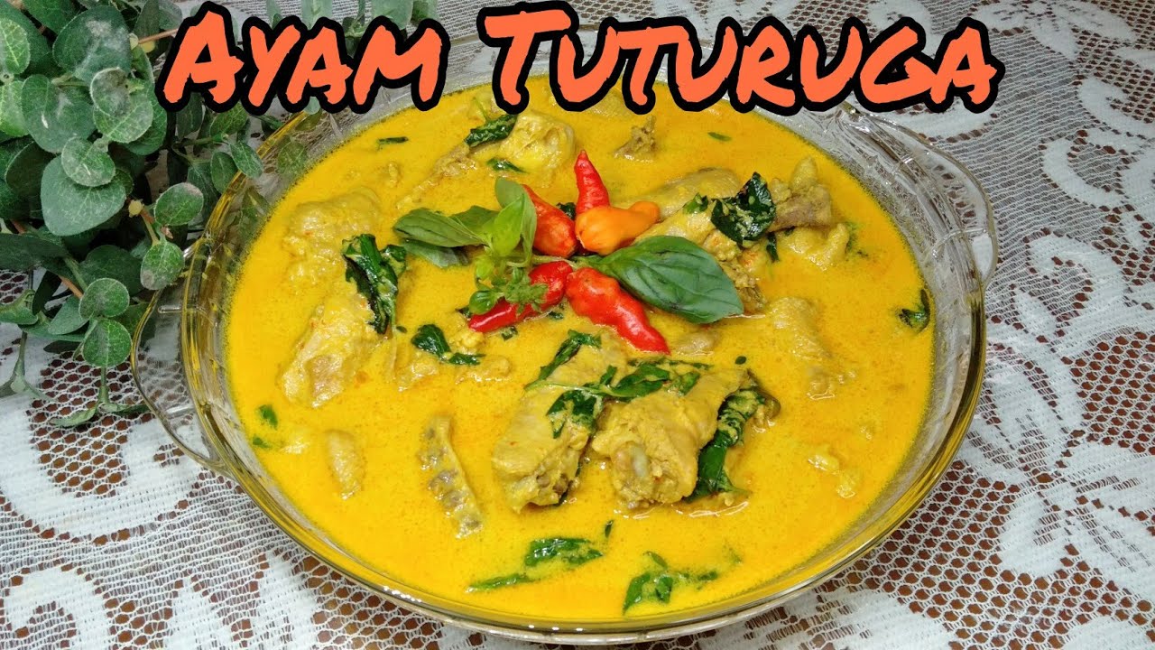 Resep Ayam Tuturuga • Masakan Khas Manado Yang Enak Dan Gurih - YouTube
