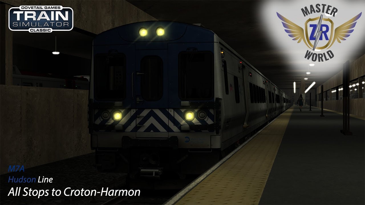 All Stops to Croton-Harmon - Hudson Line - M7A - Train Simulator ...