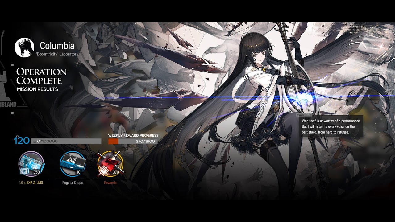 Arknights Annihilaion 25 Operation Columbia Eccentricity Laboratury ...
