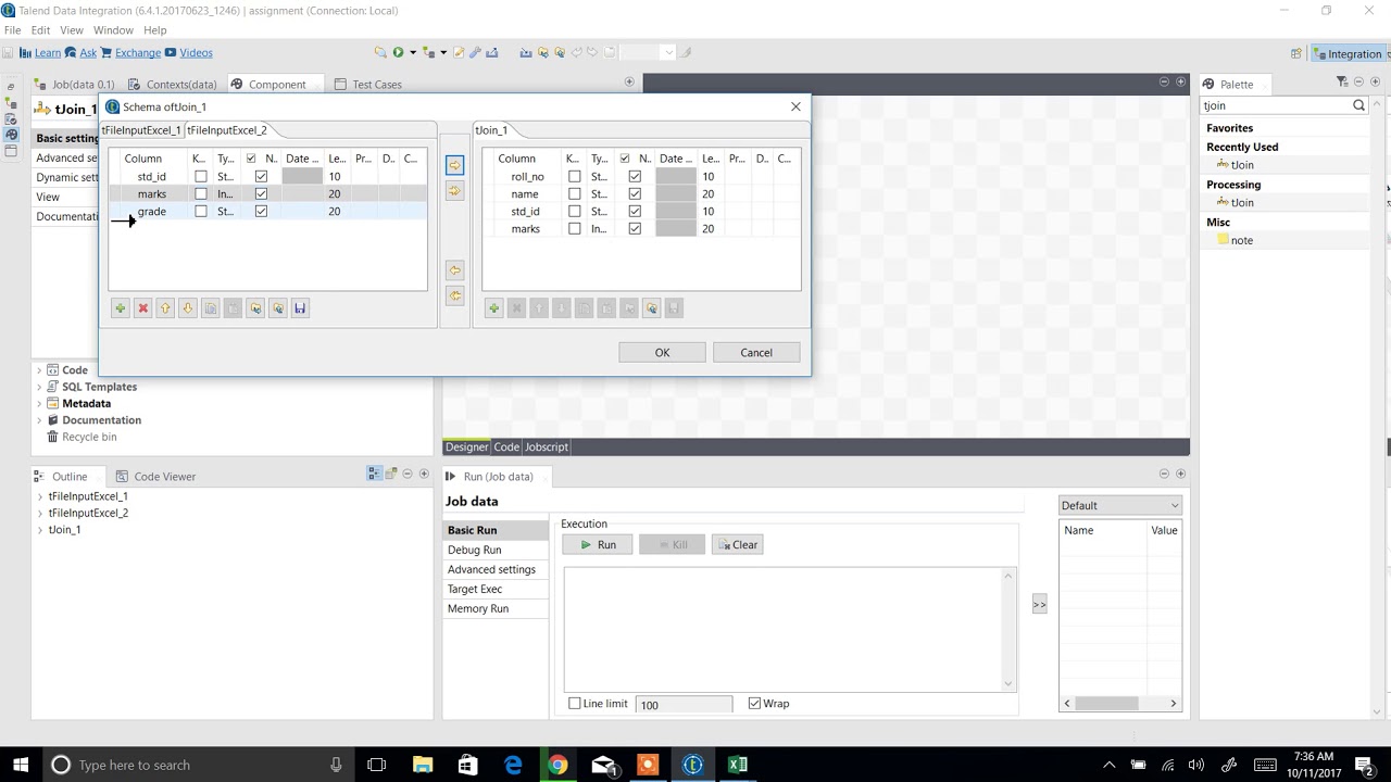 ETL process using talend part3 - YouTube