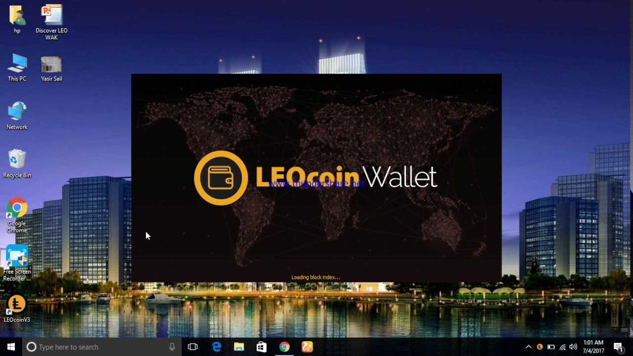 How to install and use new LEOcoins wallet - YouTube
