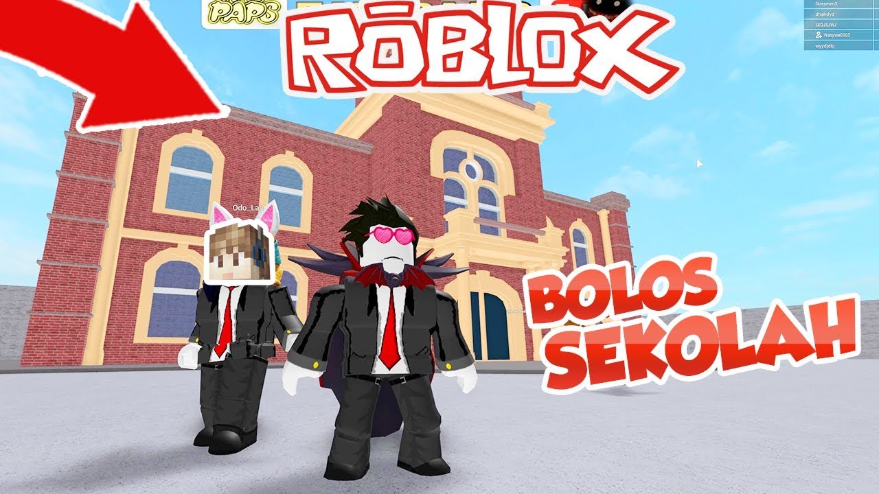 KABUR DARI SEKOLAH ALIAS BOLOS DI ROBLOX!!!! - YouTube