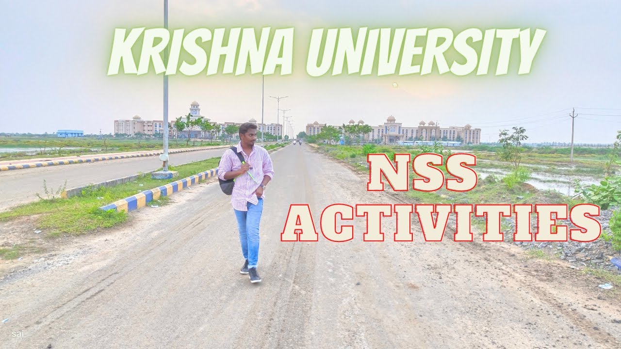 Krishna university campus | NSS activities of Krishna university campus ...