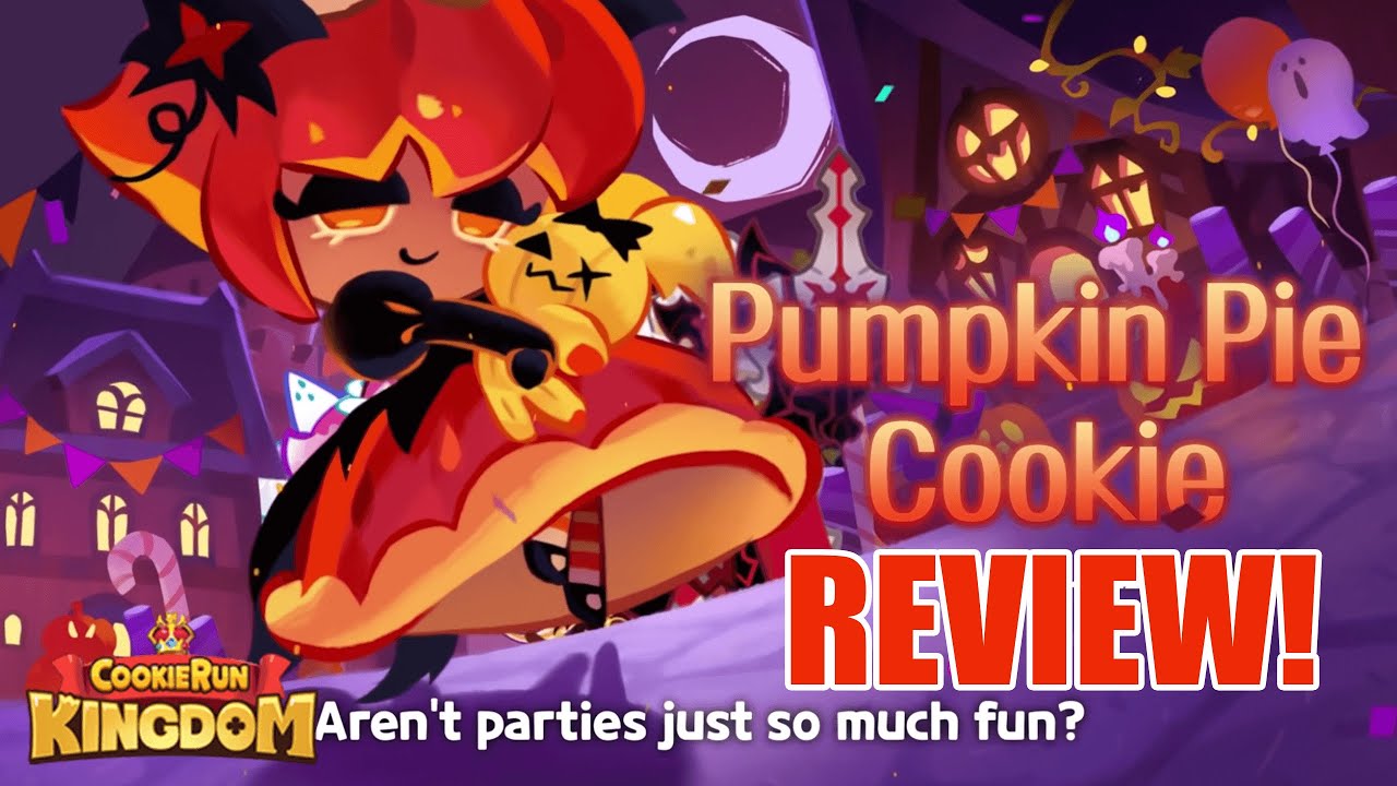 Pumpkin Pie Cookie Review Cookie Run Kingdom Arena Story And Guild Battle Review Youtube