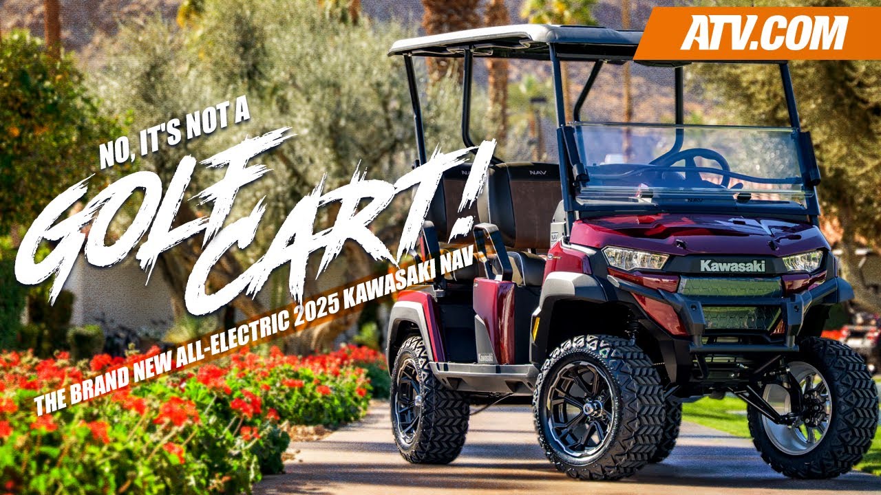 First Ride: 2025 Kawasaki NAV 4e, LE & Limited Review - YouTube