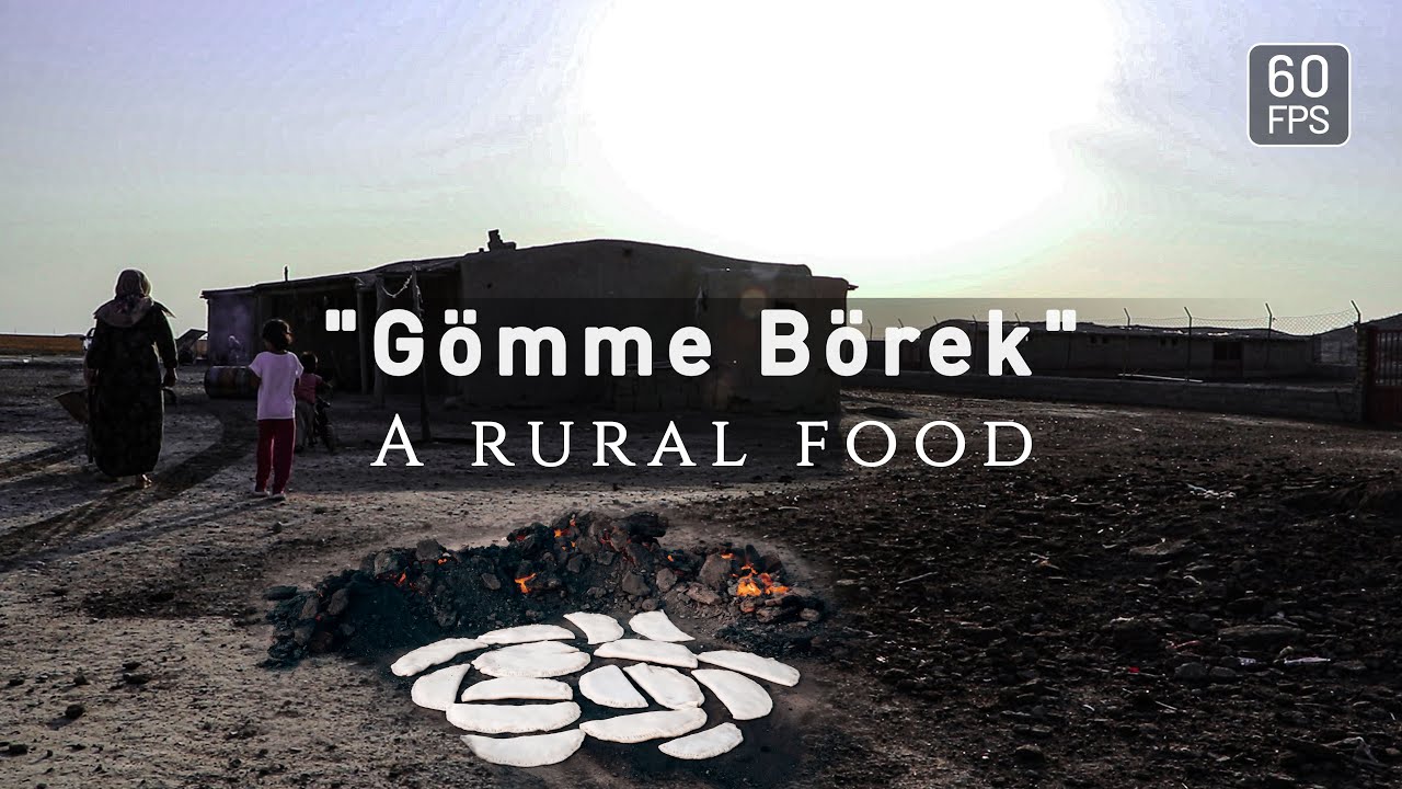 Baking a local food in village | A very special bread in an animal farm ...