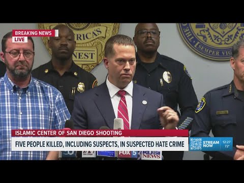 'A broad hatred toward a lot of folks' Manifesto recovered | Islamic Center of San Diego shooting