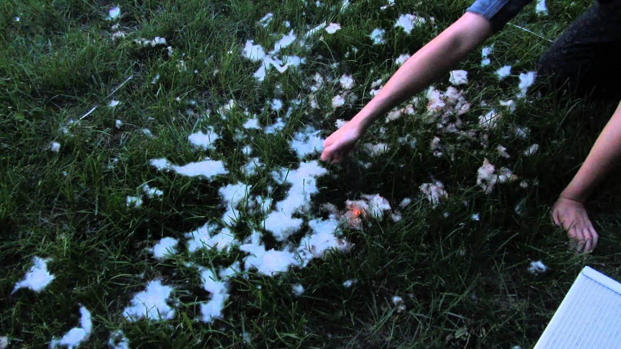 Burning Cotton part2 - YouTube