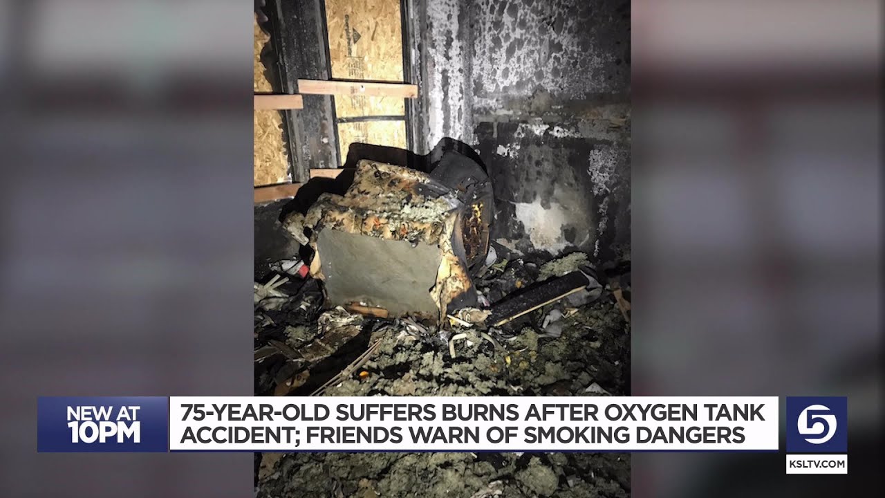 Utah man suffers life-threatening burns after smoking near oxygen tank ...