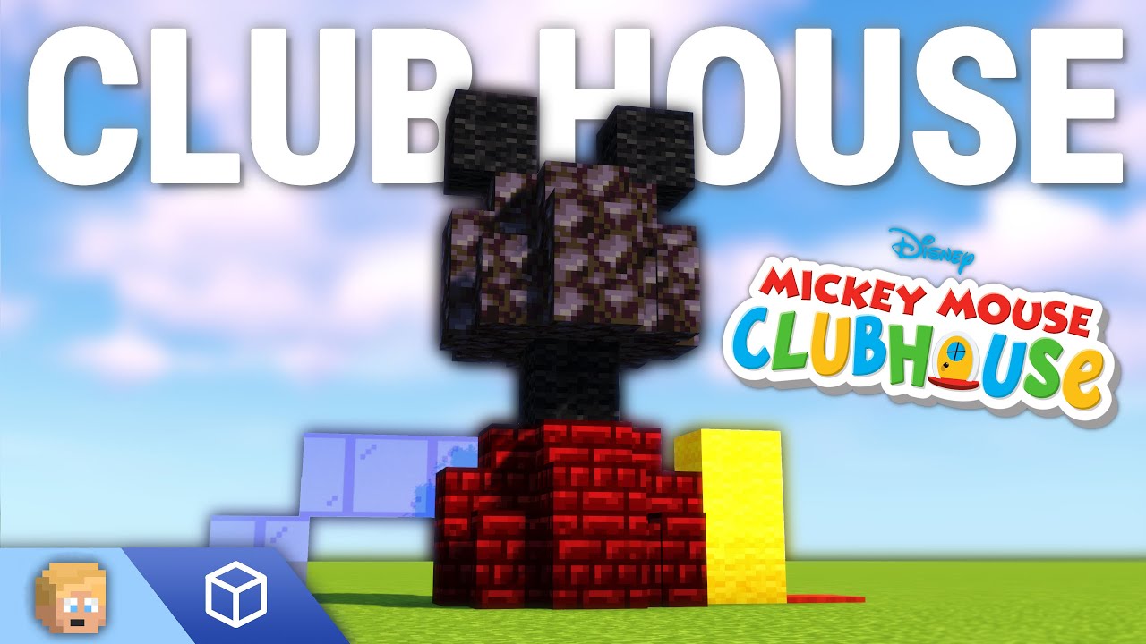 Mickey Mouse Clubhouse - MINI Minecraft Tutorial - YouTube