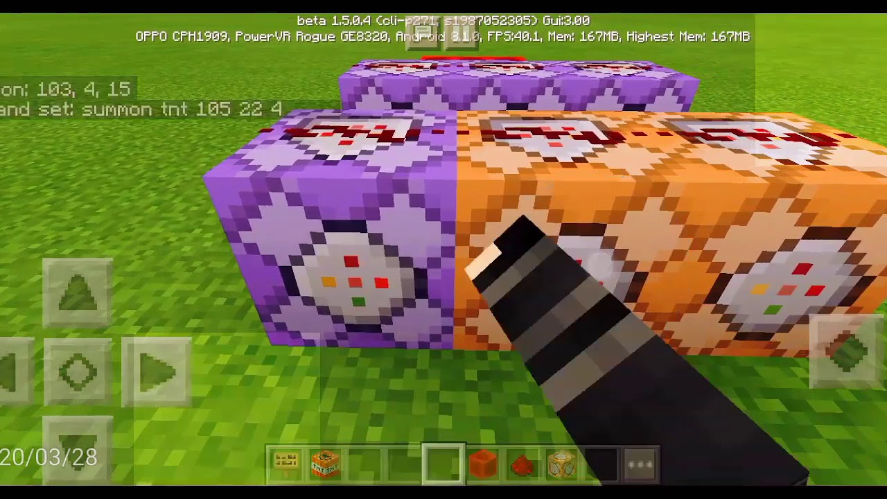 How to make a triple machine gun tnt cannon - YouTube