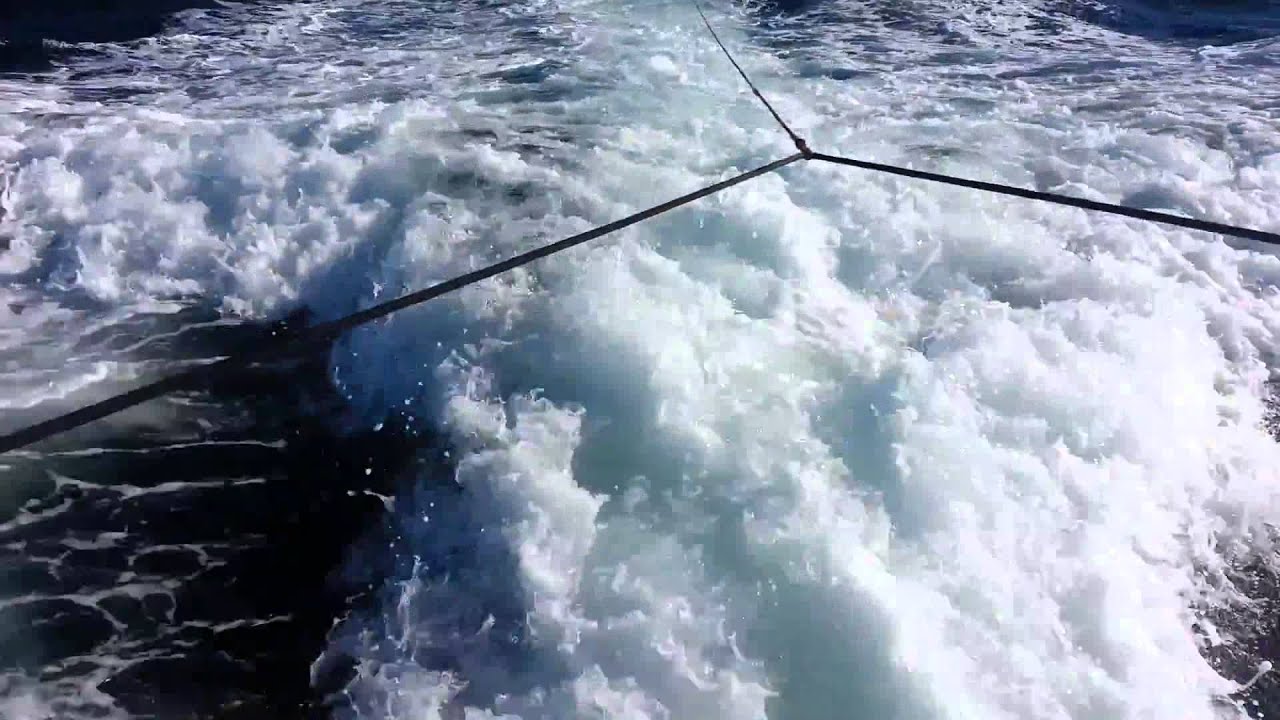 Swimplatforms Extended Swim Platform on a Maxum 3000SCR, Underway with ...