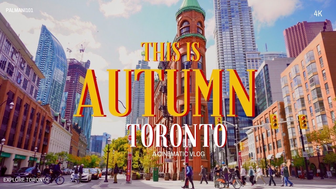 [4K] Autumn in Toronto🍁 | Fall colours & scenic walks | Sony zve10 ...