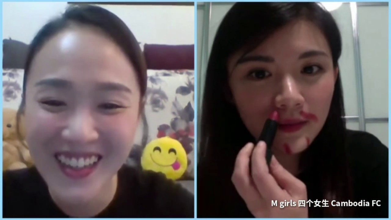 Angeline 阿妮 Crystal 王雪晶 | Facebook book live_ play game (M Girls 四个女生 ...