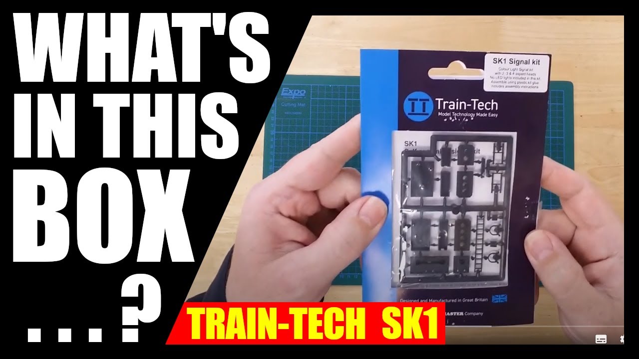 423 - Train-Tech SK1 Colour Light Signal Kit (Dummy) OO Gauge - YouTube
