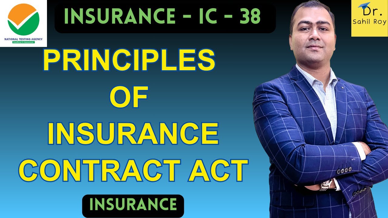 Insurance Contract Act | Principles of Insurance Contract Act | Dr ...