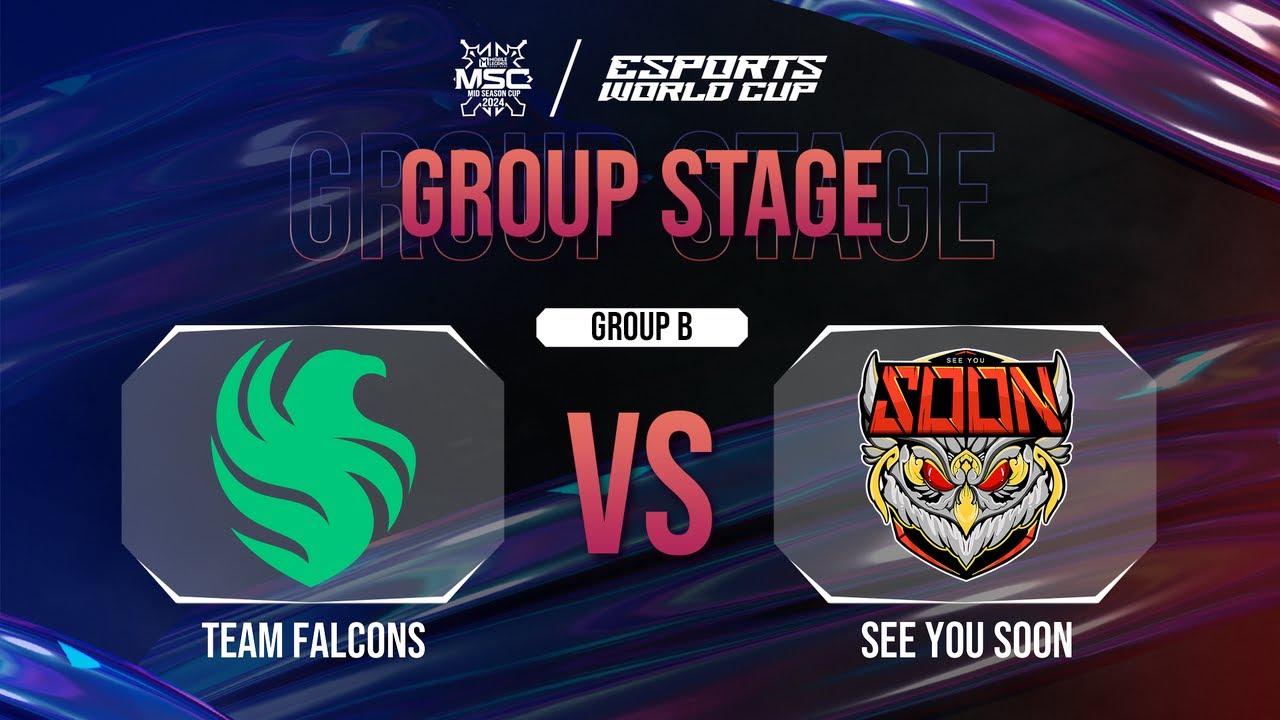 Team Falcons vs. See You Soon - MLBB MSC 2024 x EWC // Day 4 - Group ...