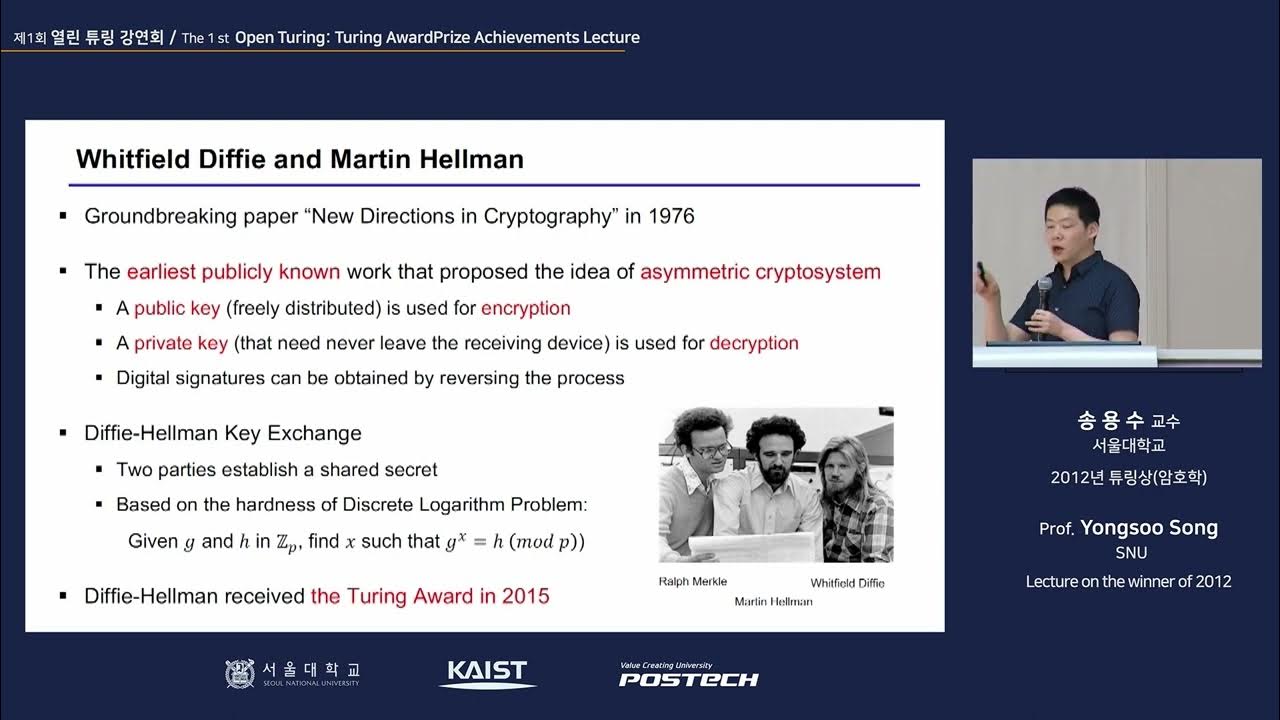 Open Turing : Lecture on the Winners of Turing Award(#3 Eng.) - YouTube