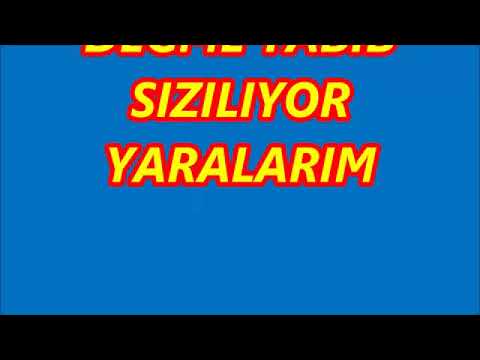 DEĞME TABİP SIZLIYOR YARALARIM - ERKAN ACAR