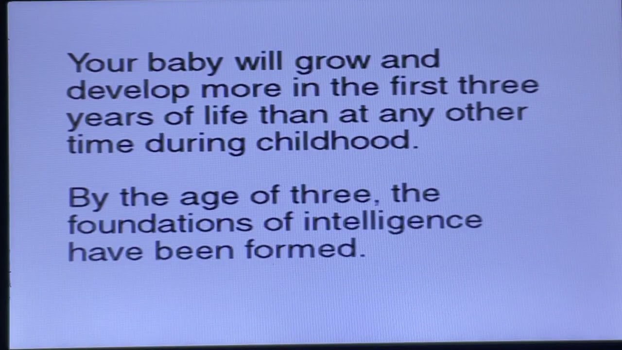 Opening to Bee Smart Baby Vocabulary Builder 3 Volume VHS Intro - YouTube