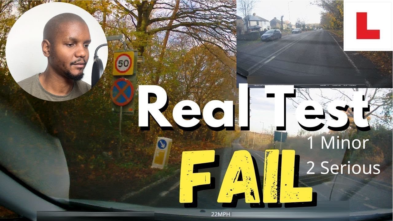 Real Test Fail: Learner Stalls and Stops Traffic On Hill in Borehamwood ...